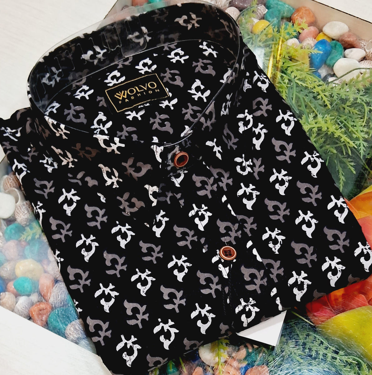 Booti Printed Cotton Shirts – Somnath Enterprises